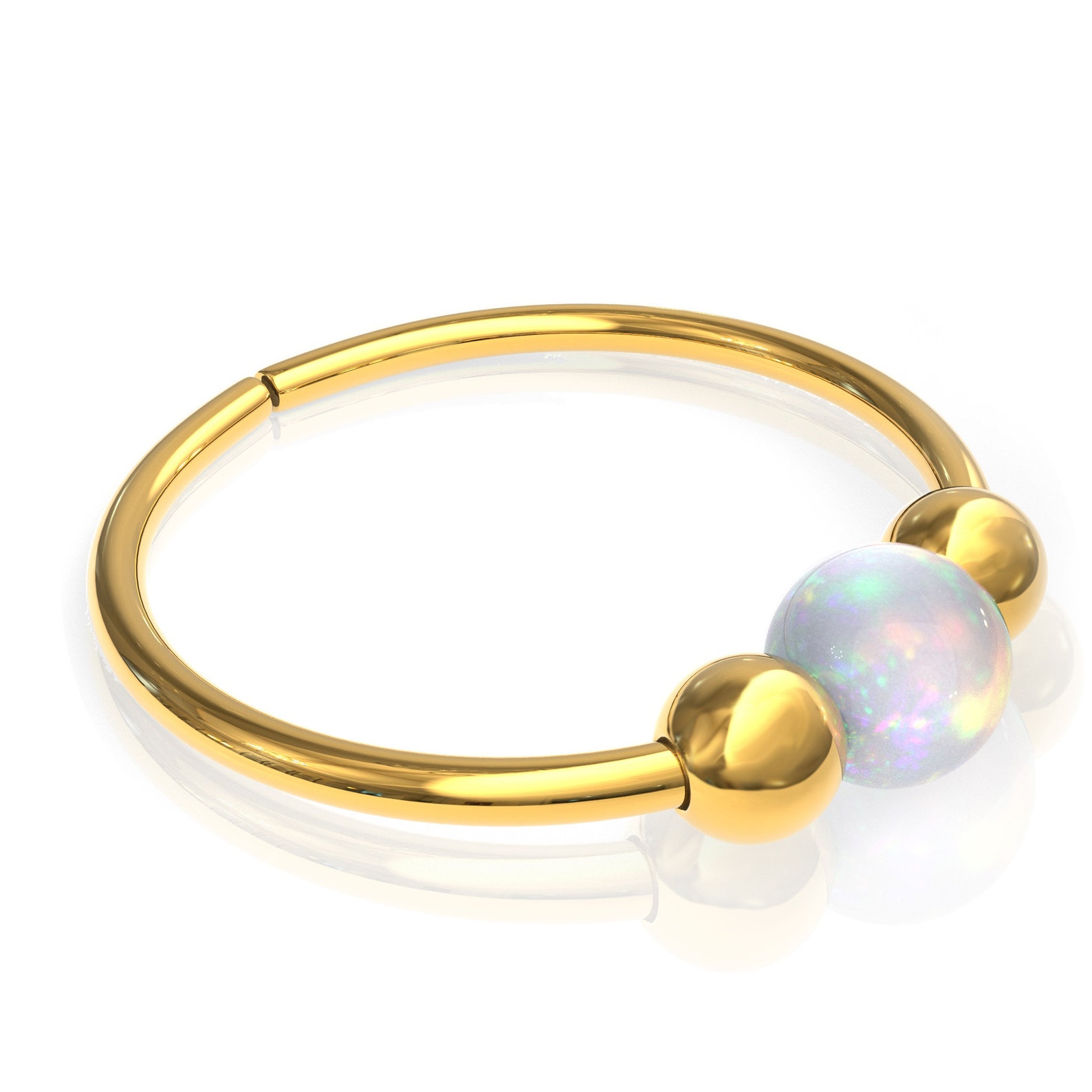 Small 14k Gold Filled Tragus Piercing Ring 20 Gauge Tragus Hoop With ...