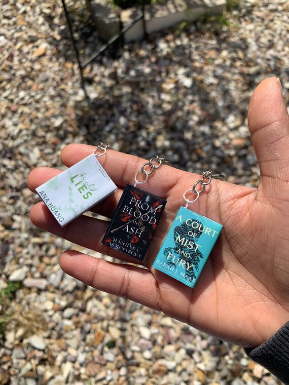 Custom Decorative Miniature Book Keychain Personalised Book - Etsy ...