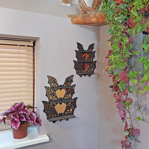 Ornate Bat Shelf, Decorative Wall Mirror, Gothic Home Decor - Etsy