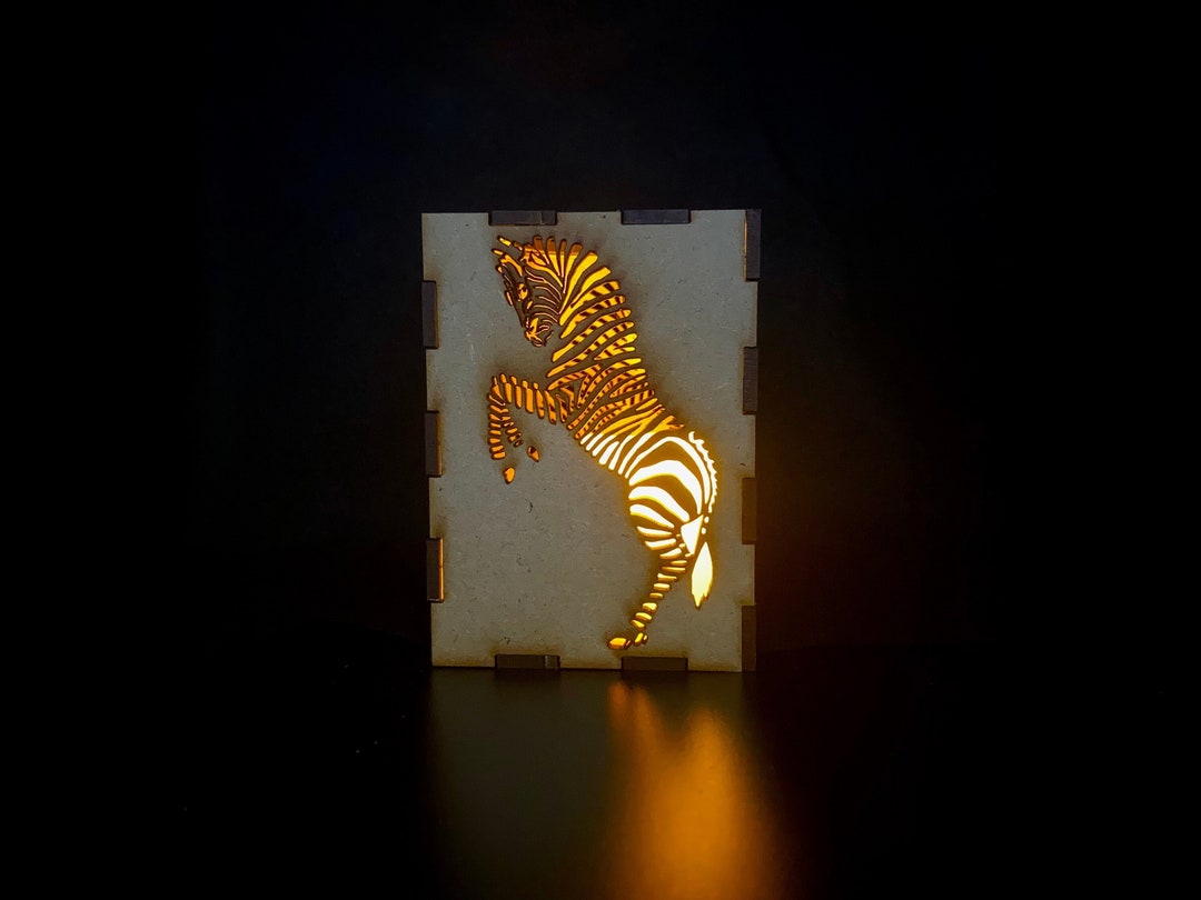 Zebra Night Light Craft Kit - Small - Etsy
