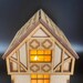 Tudor House 1.5 Storey MDF Craft Kit - Etsy