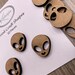 Alien Head Mdf Craft Shapes Pk of 10 / Earring Blanks / Jewellery ...