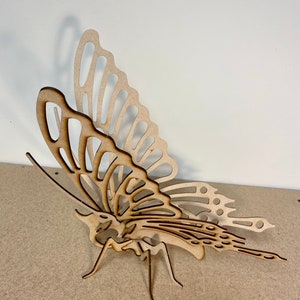 Butterfly 3D Puzzle Kit - Etsy