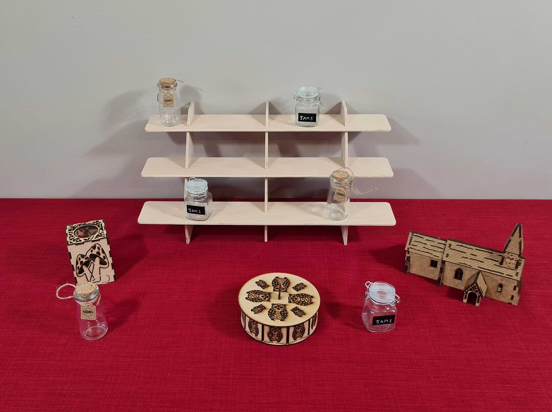 3 Tier Small Display Stand for Craft Fairs/market Stalls/counters ...