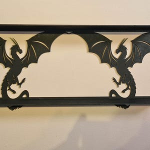 Dragon Shelving, Dragon Décor, Gothic Shelving , Gothic Décor, Mystical ...