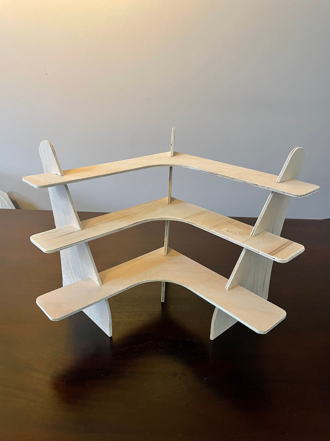 3 Tier Small Corner Display Stand for Craft Fairs/market Stalls ...