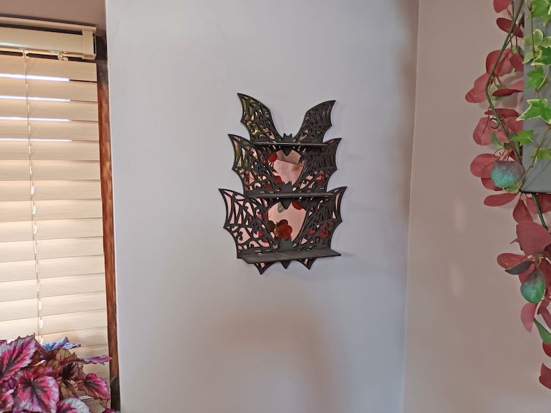 Ornate Bat Shelf, Decorative Wall Mirror, Gothic Home Decor - Etsy