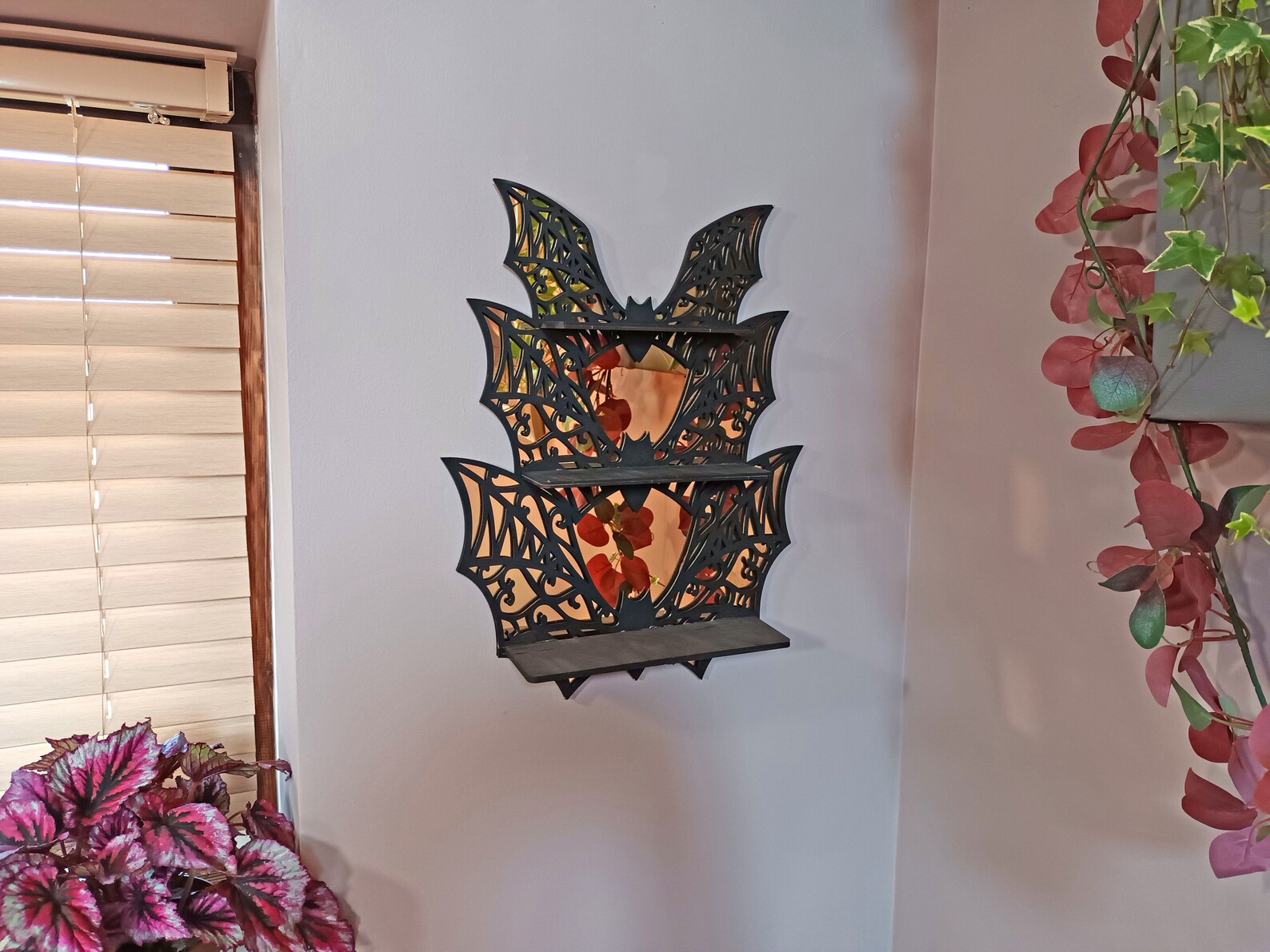 Bat Mirror, Decorative Mirror, Wall Mirror, Home Decor, Gift Idea ...