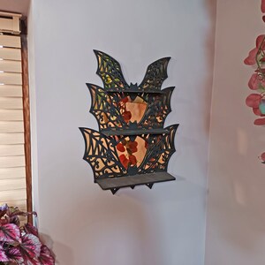 Ornate Bat Shelf, Decorative Wall Mirror, Gothic Home Decor - Etsy