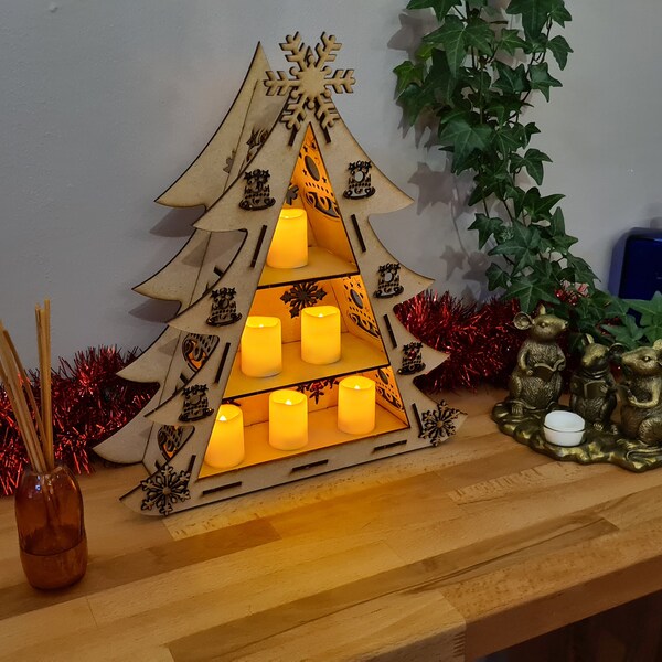 Christmas Tree Display Shelves - Etsy