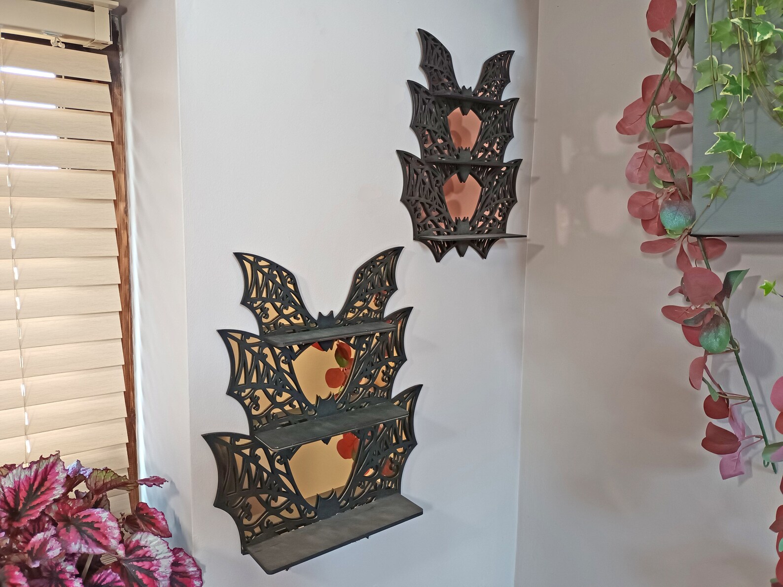 Bat Mirror, Decorative Mirror, Wall Mirror, Home Decor, Gift Idea ...