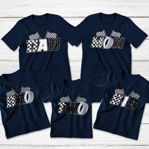 Family Race Car Birthday Shirts, Racecar Birthday Shirt, Matching ...