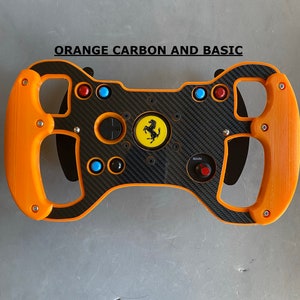 Orange Version F1 Open Wheel Mod for Thrustmaster Gte/599/tm Wheels ...