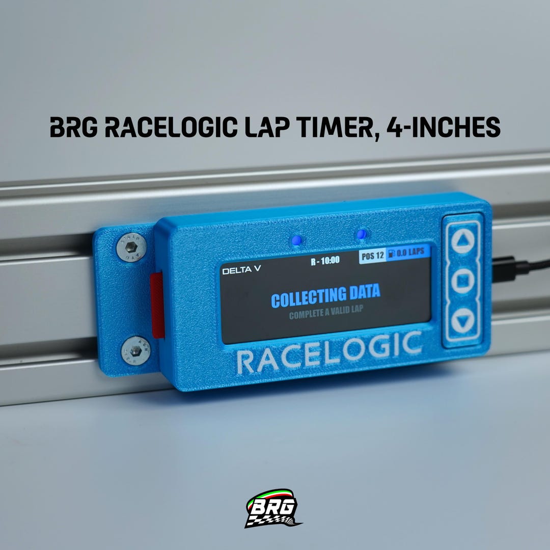 BRG Simracing Racelogic Lap Timer - Touch Screen Dash 4 Inch - Etsy