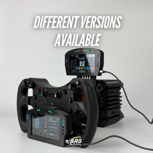 BRG Simracing Dashboard Porsche V2 – 5-inch Screen, 16 Leds, Plug and ...