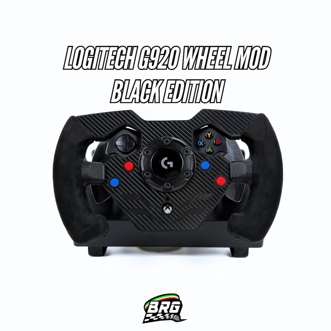 Logitech G920 V2 F1 Wheel Mod Black Version - Etsy