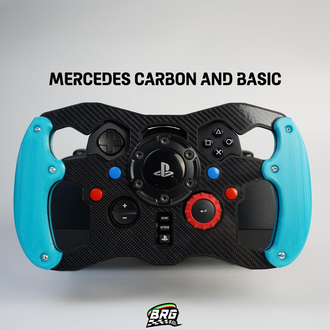 Logitech G29/G923 Open Wheel Mod Mercedes Version. - Etsy