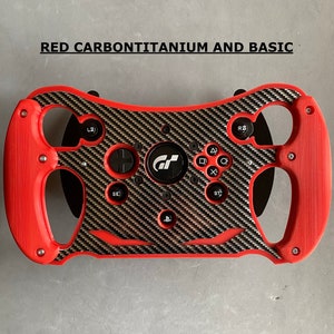 Red Version Mclaren GT3 Open Wheel Mod for Thrustmaster T300/RS GT ...