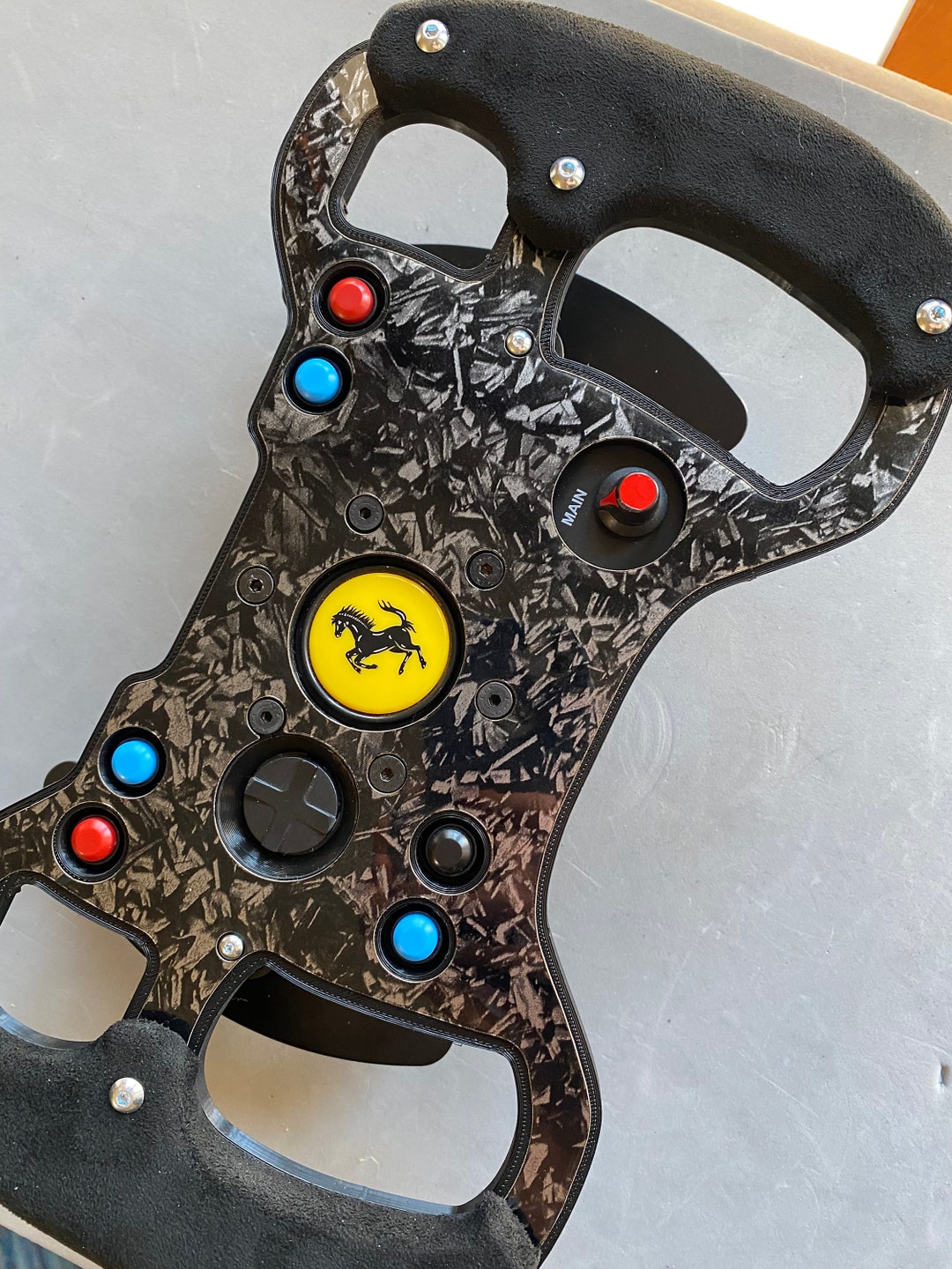 Black Version F1 Open Wheel Mod for Thrustmaster Gte/599/tm Wheels ...