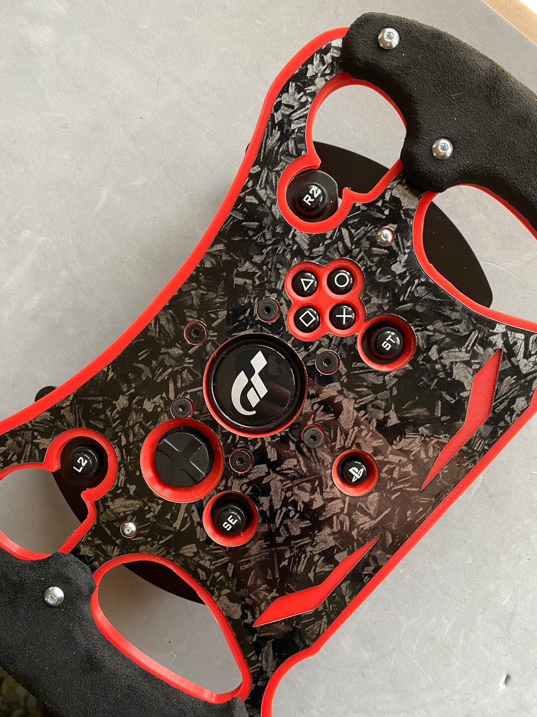 Red Version Mclaren GT3 Open Wheel Mod for Thrustmaster T300/RS GT ...