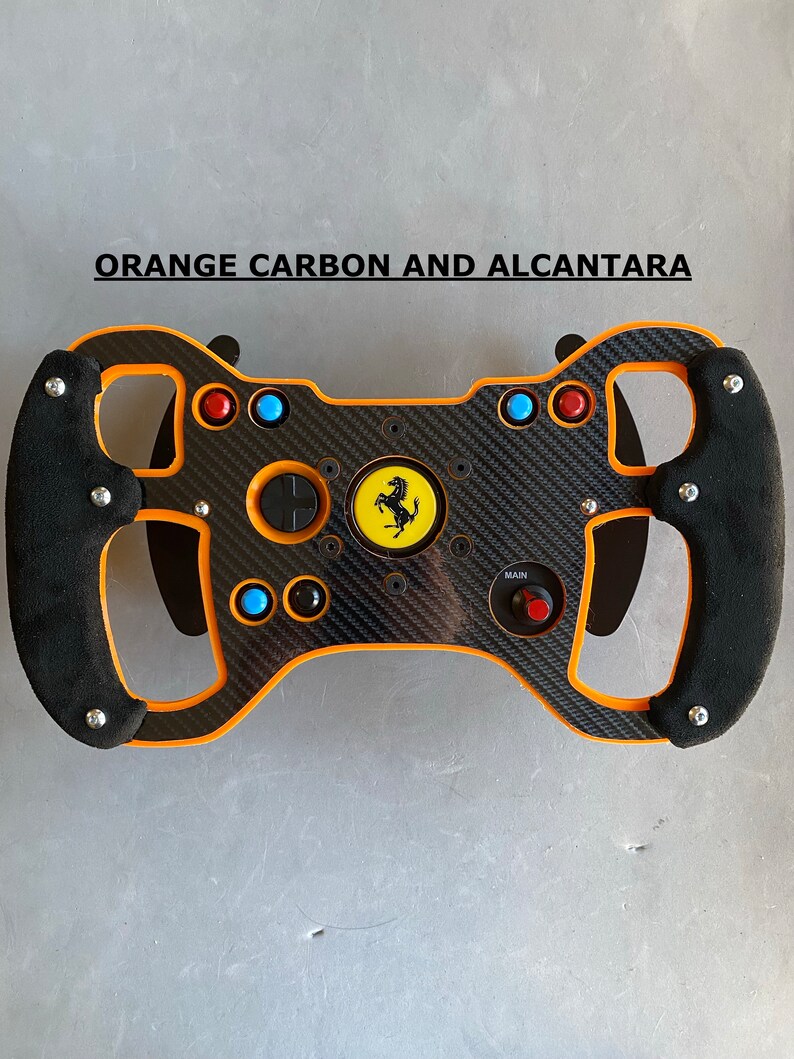 Orange Version F1 Open Wheel Mod for Thrustmaster Gte/599/tm Wheels ...