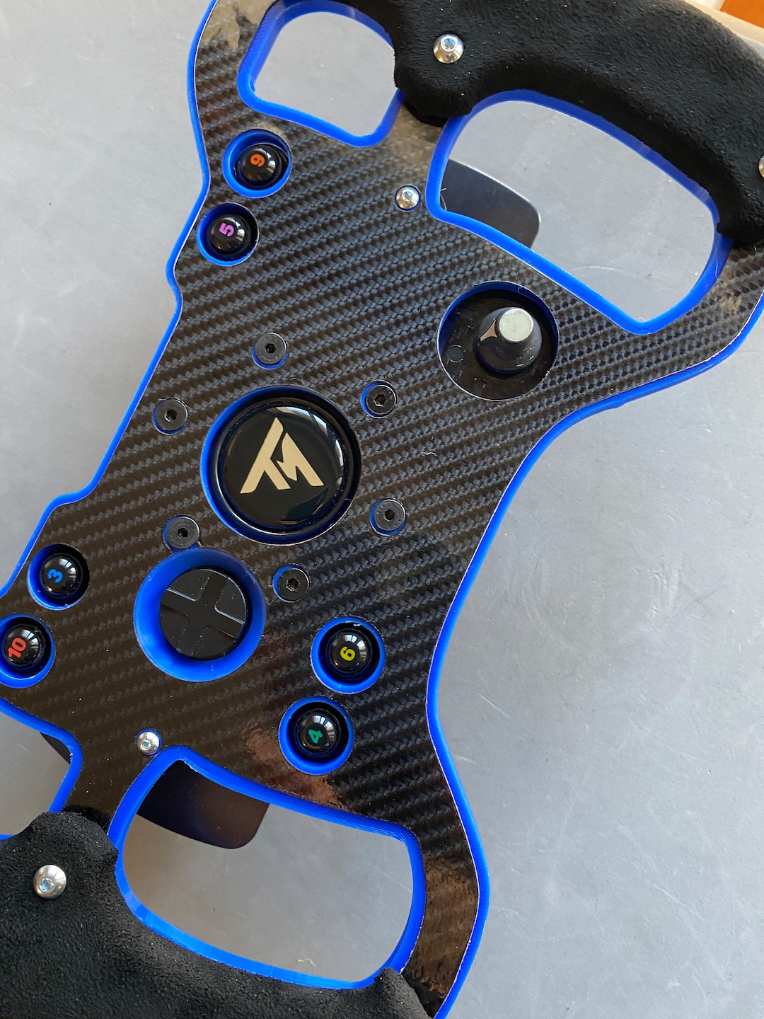 Blue Version F1 Open Wheel Mod for Thrustmaster Gte/599/tm Wheels. With ...