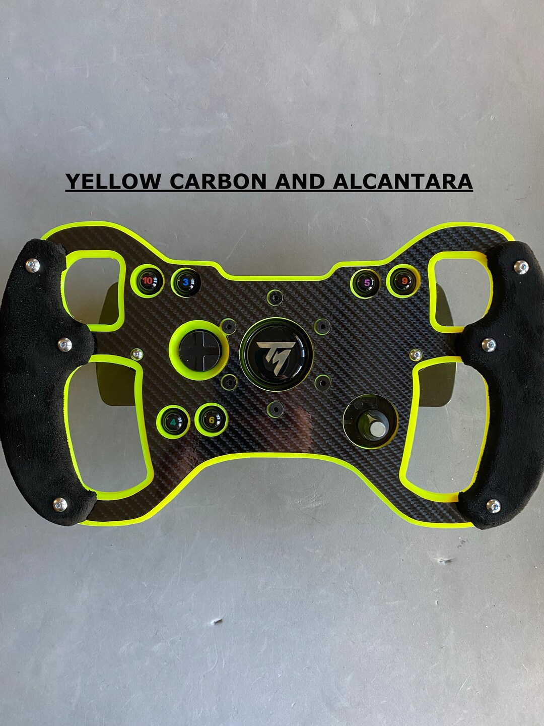 Yellow Version F1 Open Wheel Mod for Thrustmaster Gte/599/tm Wheels ...