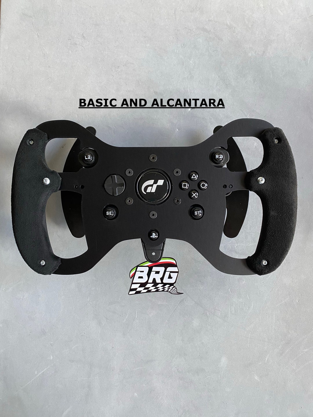 Aluminum and Alcantara F1 Open Wheel Mod for Thrustmaster T300 RS/RS GT ...