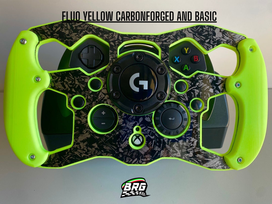 Logitech G923 XBOX Open Wheel Mod Fluo Yellow Version. - Etsy Israel