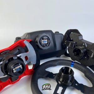 Logitech G29-G920-G923-G27 Carbon Fiber Wheel Quick Release and Swap ...