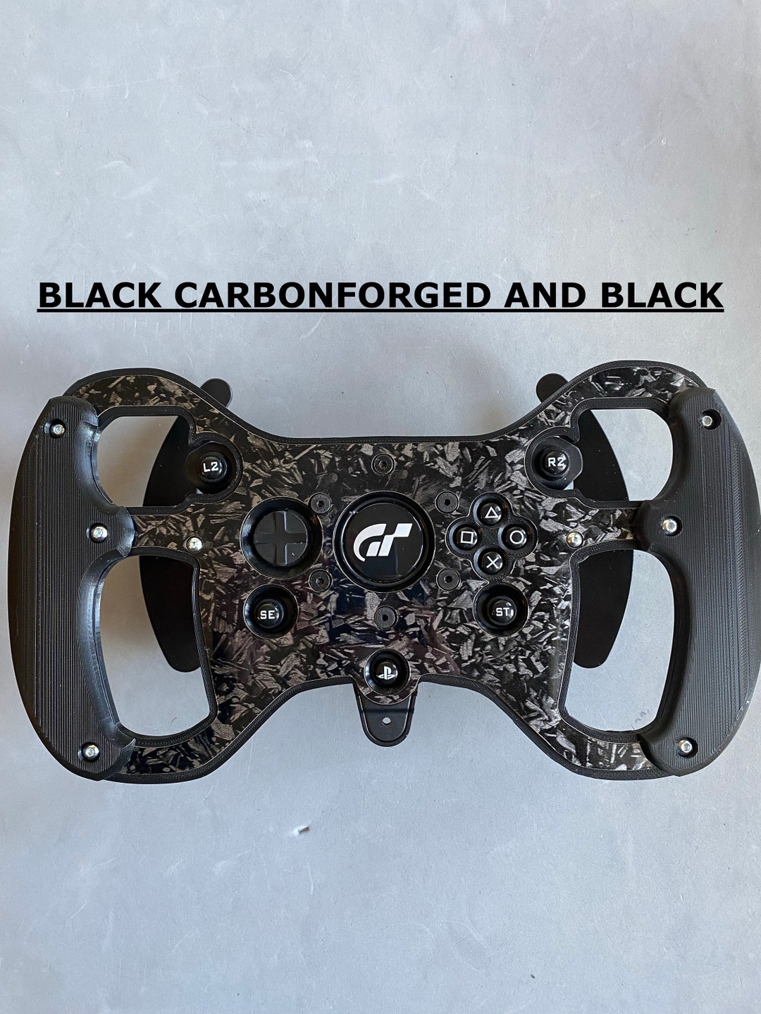 Black Version F1 Open Wheel Mod for Thrustmaster T300/RS GT. With Suede ...