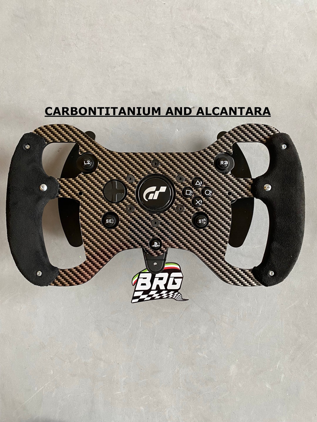 Aluminium and Alcantara F1 Open Wheel Mod for Thrustmaster T300 RS/RS ...