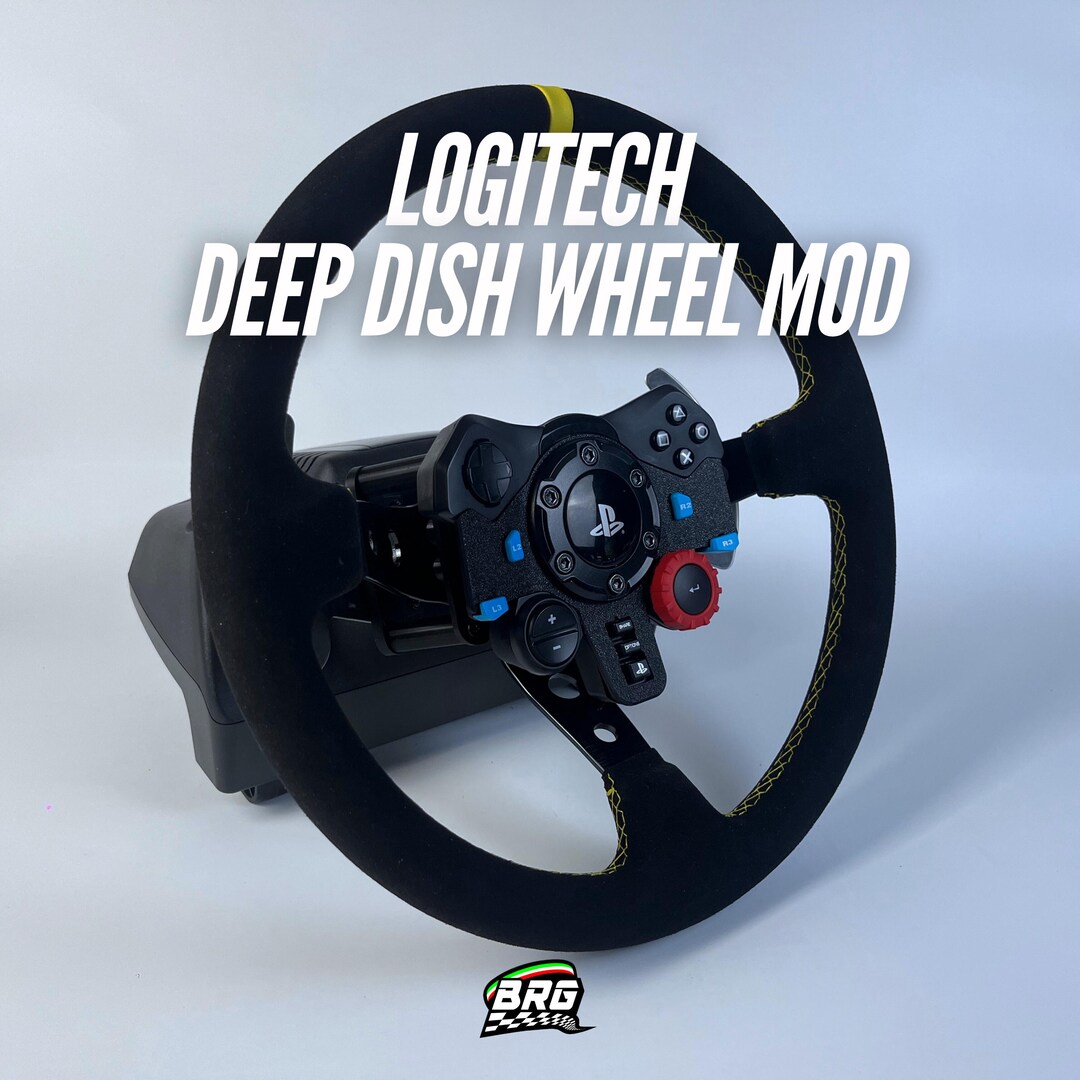 Logitech G29-G920-G923 Deep Dish 70 Mm Wheel Mod With Magnetic Paddles ...
