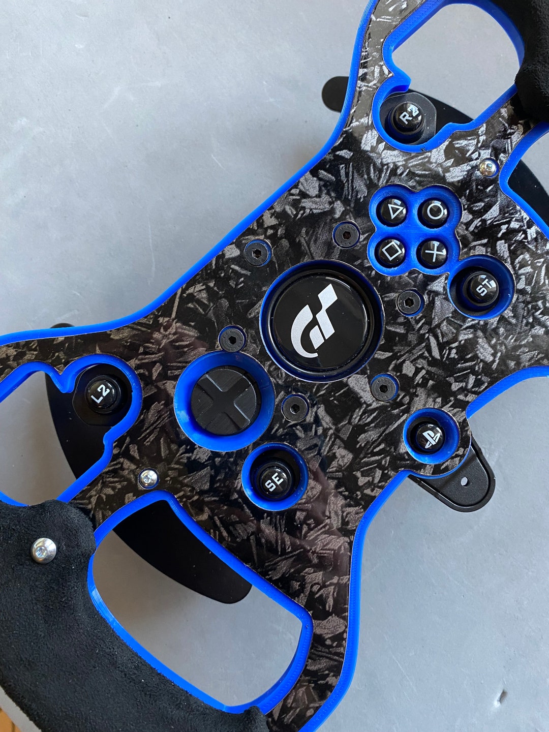 Blue Version F1 Open Wheel Mod for Thrustmaster T300/RS GT. With Suede ...