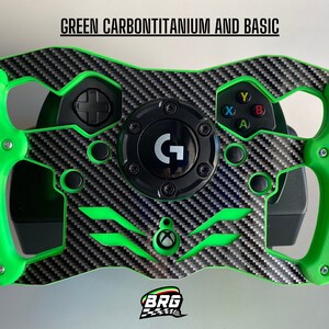Logitech G920 Open Wheel Mod Green Version. - Etsy