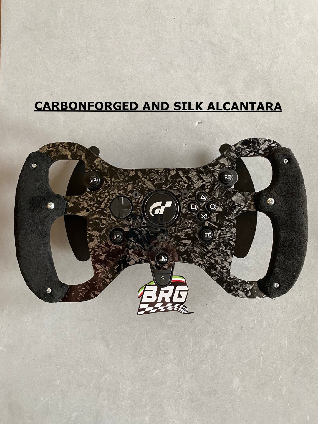 Aluminium and Alcantara F1 Open Wheel Mod for Thrustmaster T300 RS/RS ...