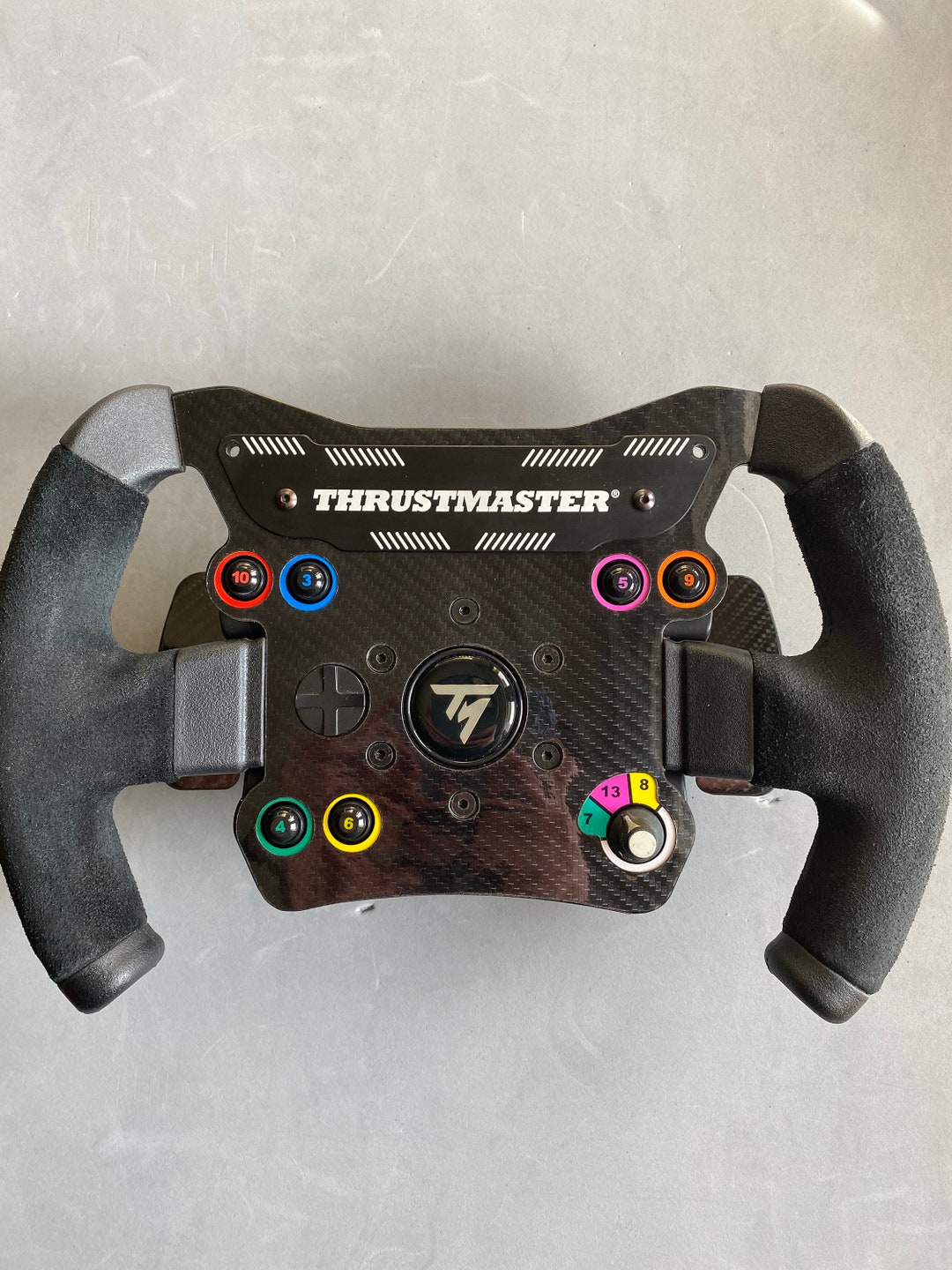 Thrustmaster TM Open Wheel Carbon Effect for Wheel and Paddlesx4 Kit ...