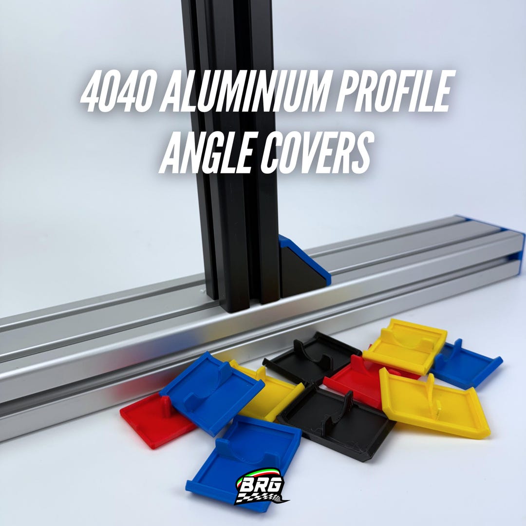 4040 Aluminum Profile Angle Cover – Clean Finish for Sim Rigs - Etsy