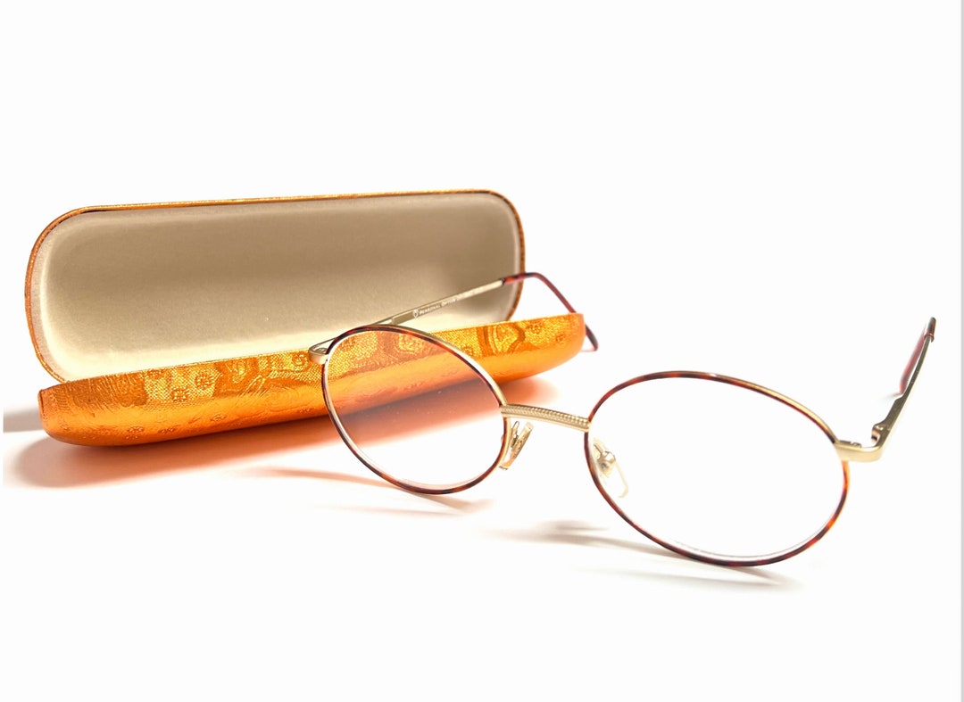 Retro Oval Vintage Style Reading Glasses Gold Frame Leopard - Etsy