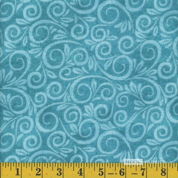 Blue Swirl Fabric - Etsy