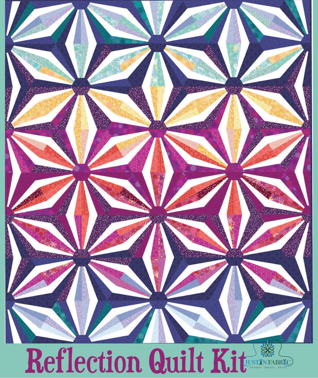 Sun Showers Reflection Quilt Kit by Christina Cameli for Maywood Studio KIT-MASREFL - Etsy