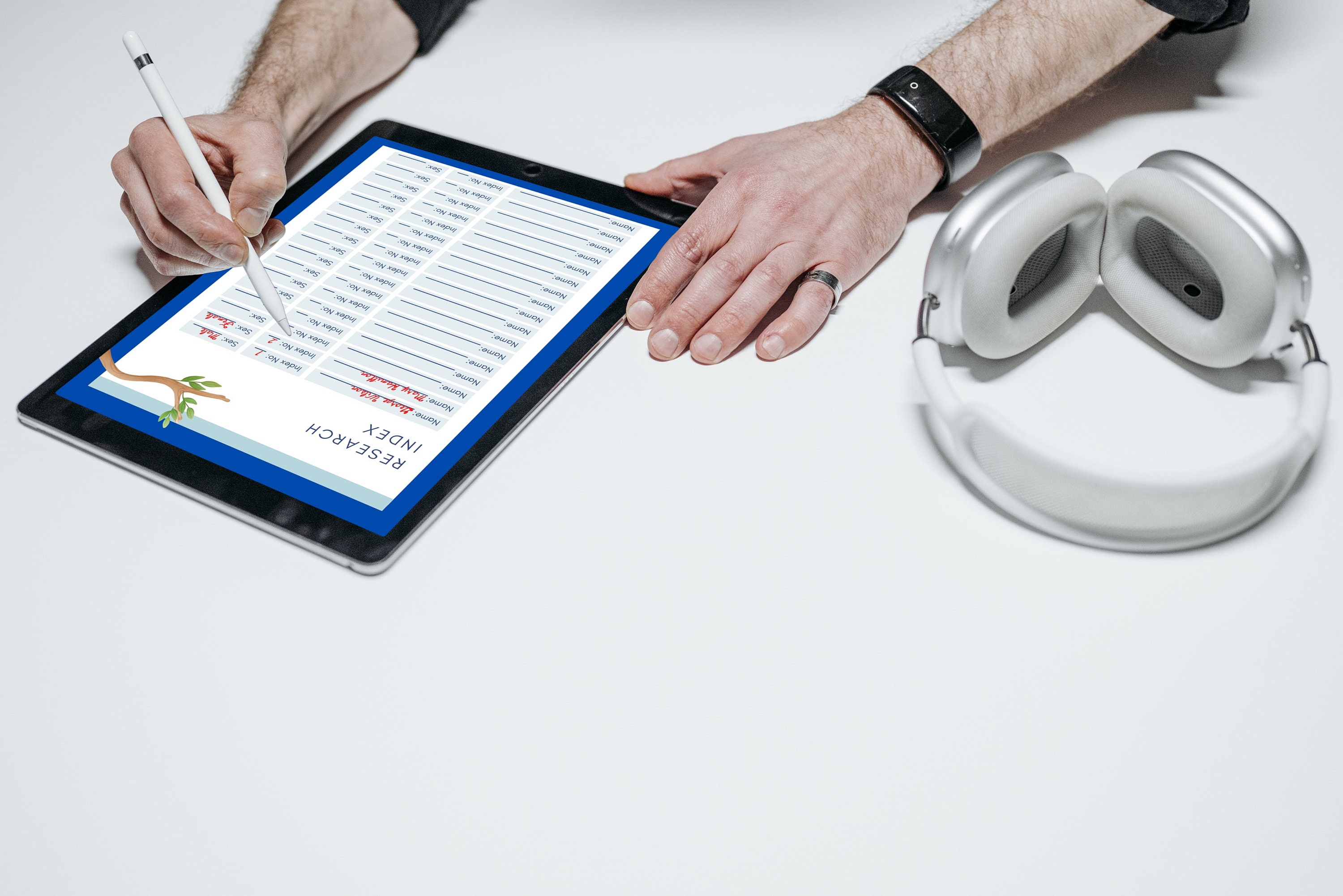 Research Index Checklist | Digital Download | Printable | Research ...