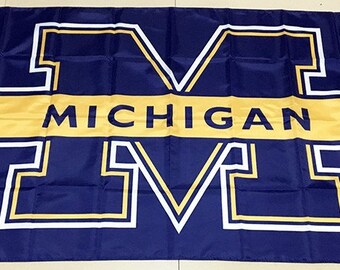 Michigan Banner - Etsy
