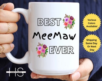 Meemaw Coffee Mug - Etsy