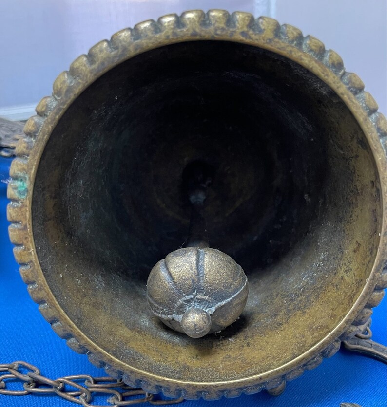 Vintage Doorbell, Hanging Door Bell, Old Brass Bell Made in Italy - Etsy