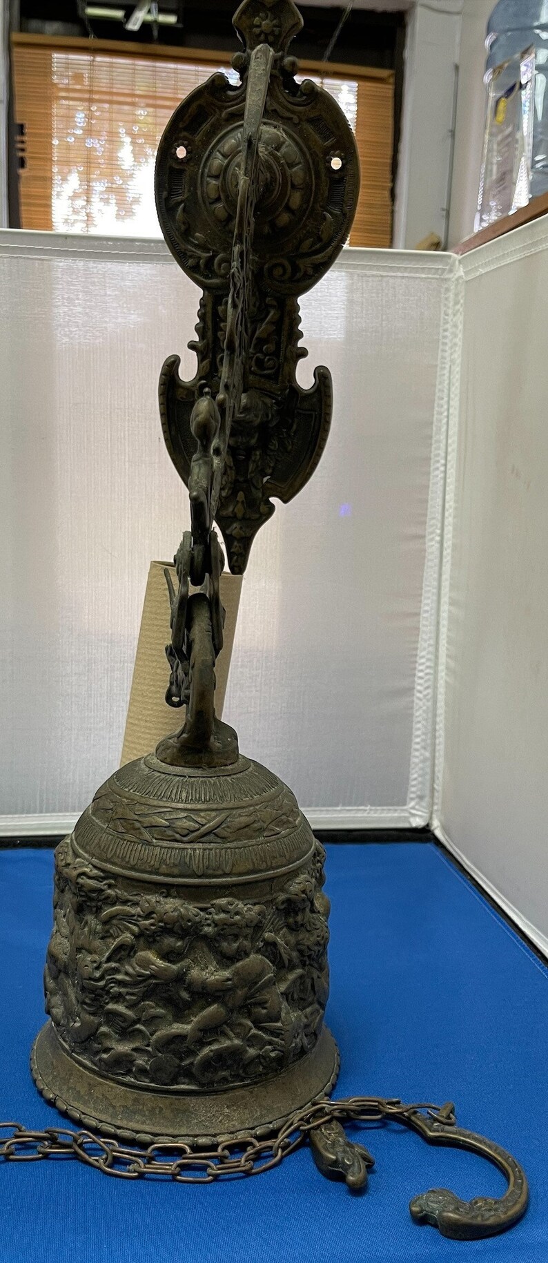 Vintage Doorbell, Hanging Door Bell, Old Brass Bell Made in Italy - Etsy