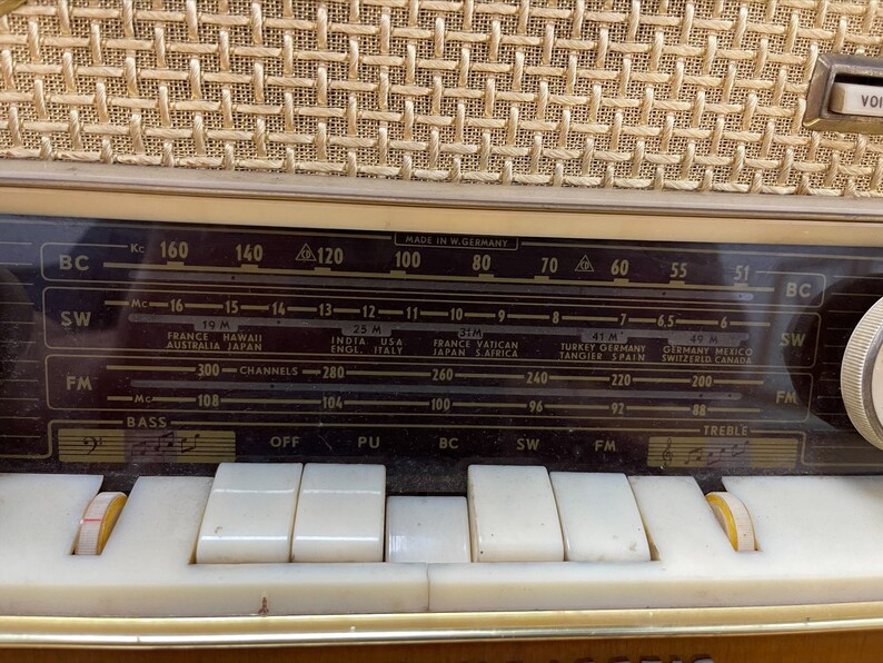 Vintage Grundig Majestic 1088 Radio 1963 - Etsy