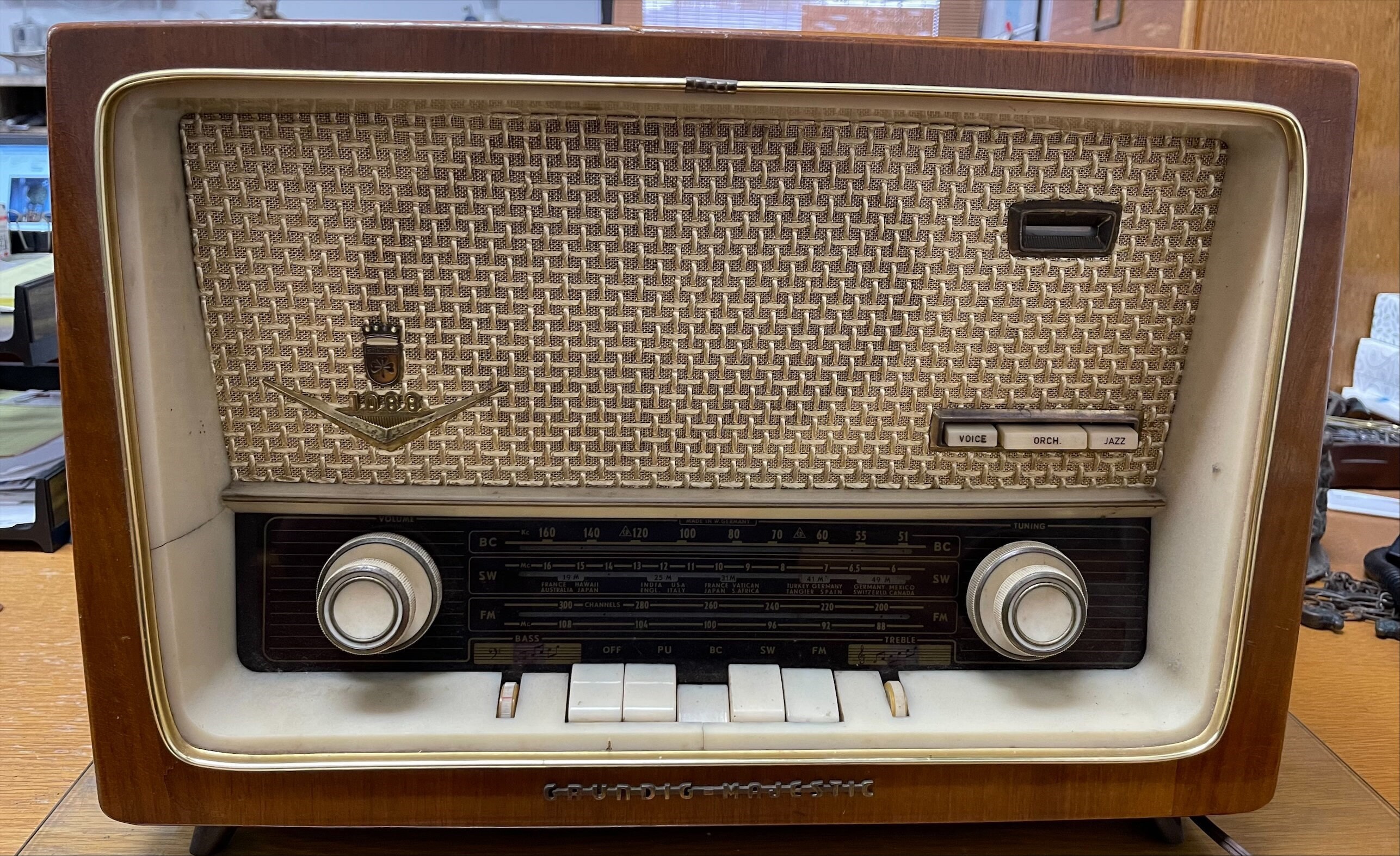 Vintage Grundig Majestic 1088 Radio 1963 - Etsy