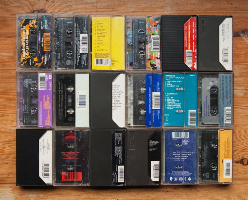 Original Vintage 1980/90s Cassette Tapes Vintage - Select Your Album ...