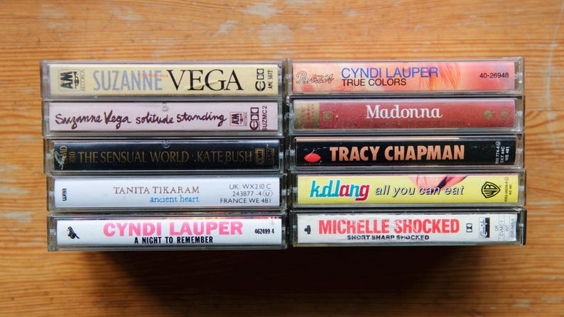 Original Vintage Female Artists Cassette Tapes - Select Your Album ...
